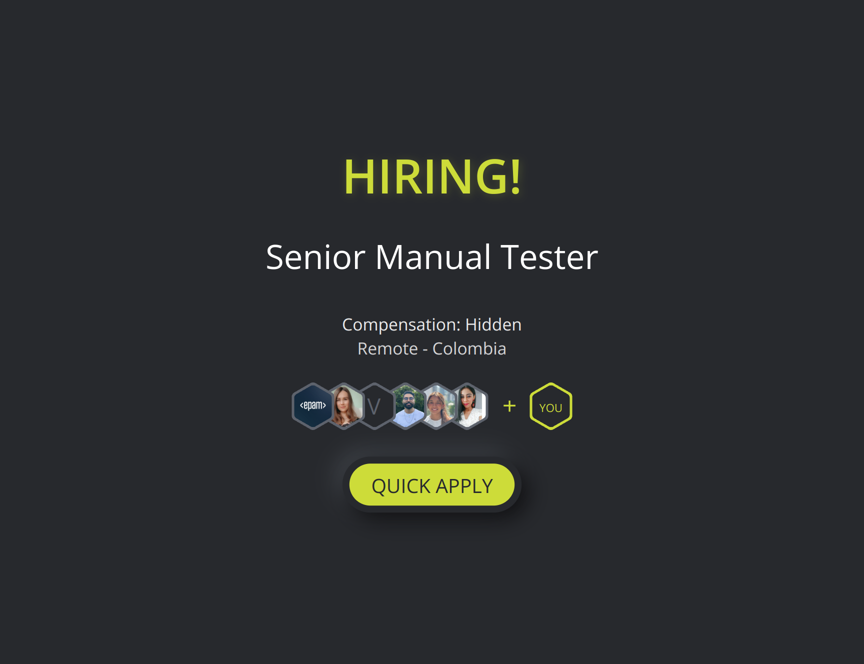 Senior Manual Tester at EPAM Anywhere | Torre