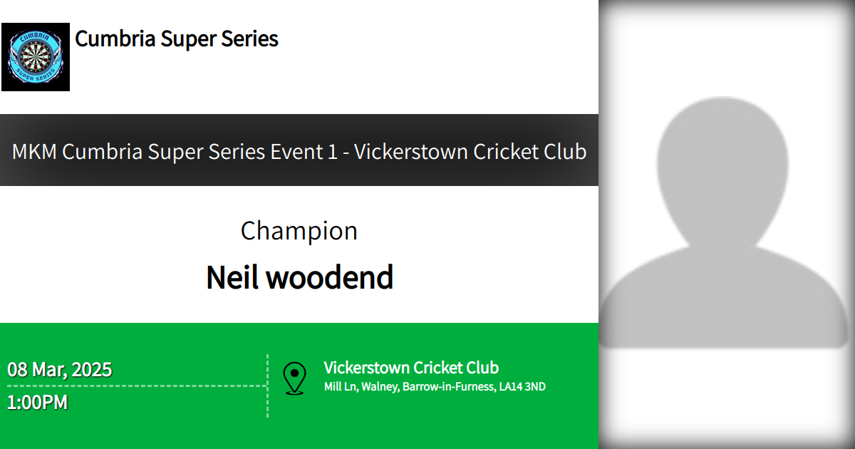 MKM Cumbria Super Series Event 1 - Vickerstown Cricket Club