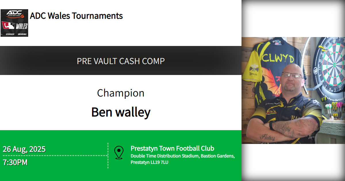 PRE VAULT CASH COMP