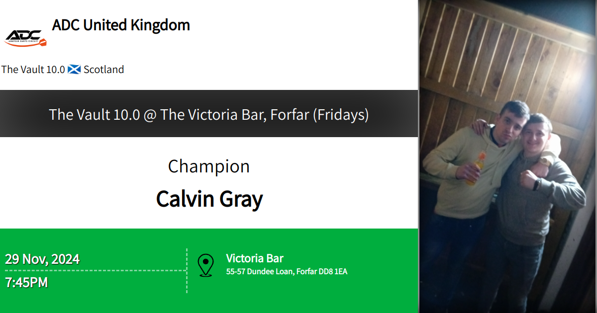 The Vault 10.0 @ The Victoria Bar, Forfar (Fridays)