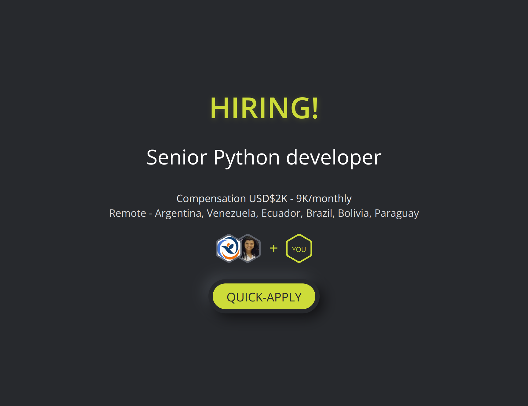 Senior Python developer