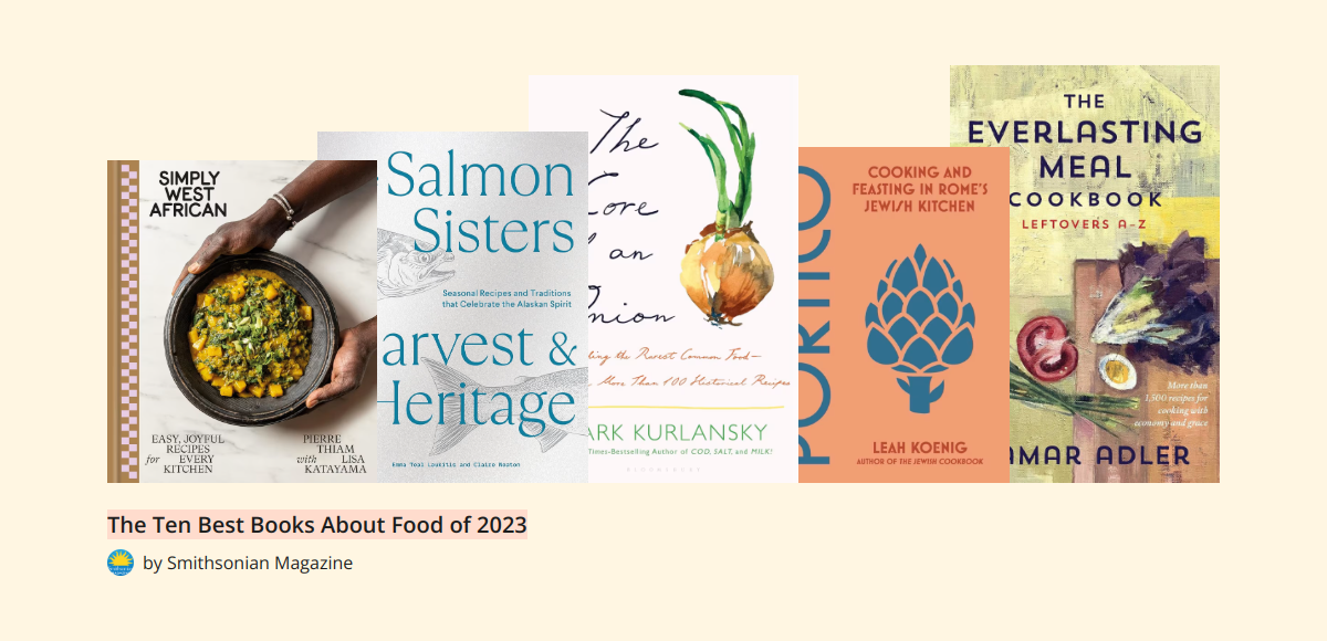 The Ten Best Books About Food of 2023 | Booklisti