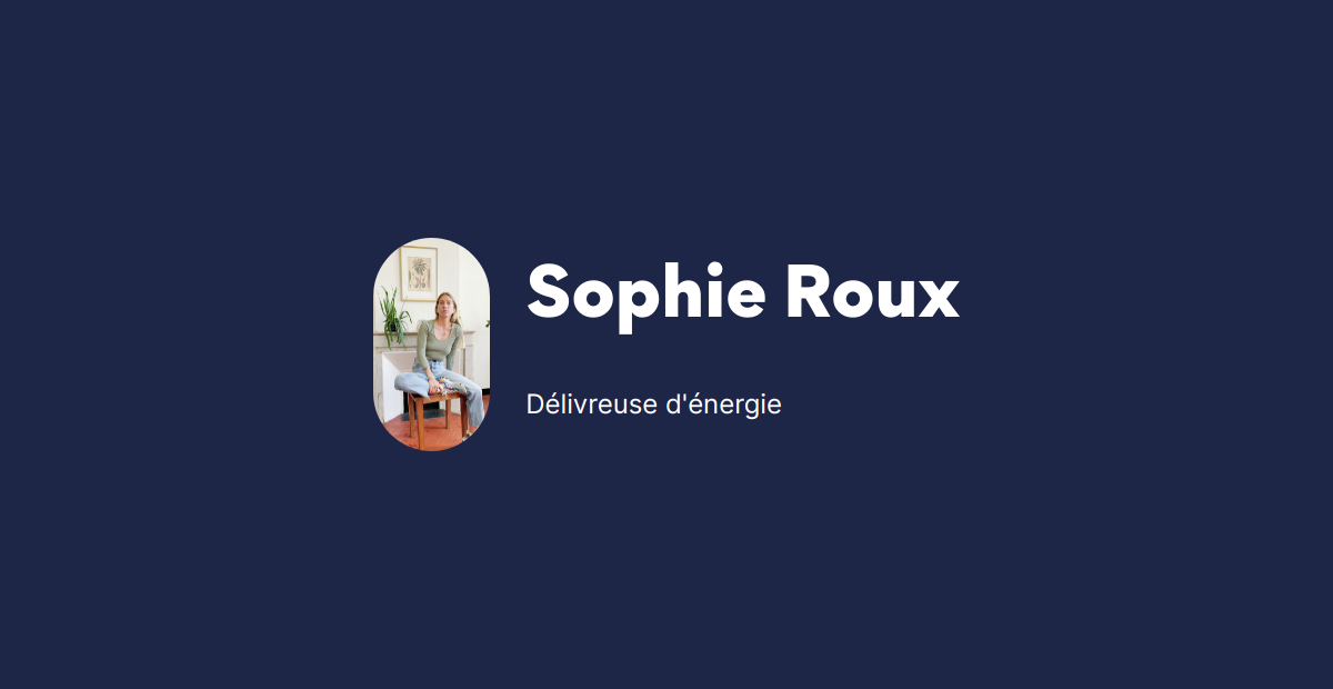 Sophie Roux is on Candoo