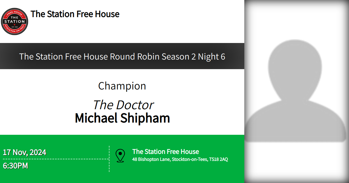 The Station Free House Round Robin Season 2 Night 6