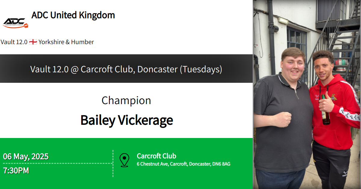 Vault 12.0 @ Carcroft Club, Doncaster (Tuesdays)