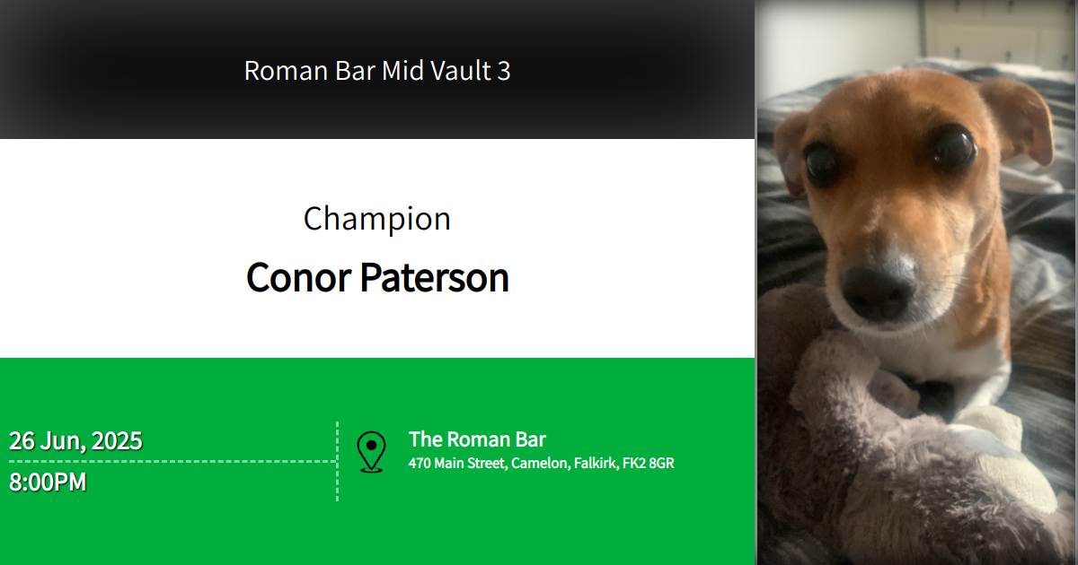 Roman Bar Mid Vault 3