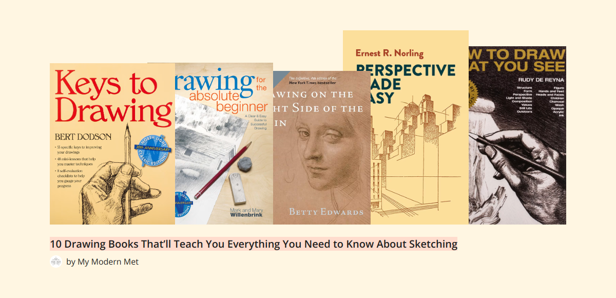 10 Drawing Books That’ll Teach You Everything You Need to Know About ...