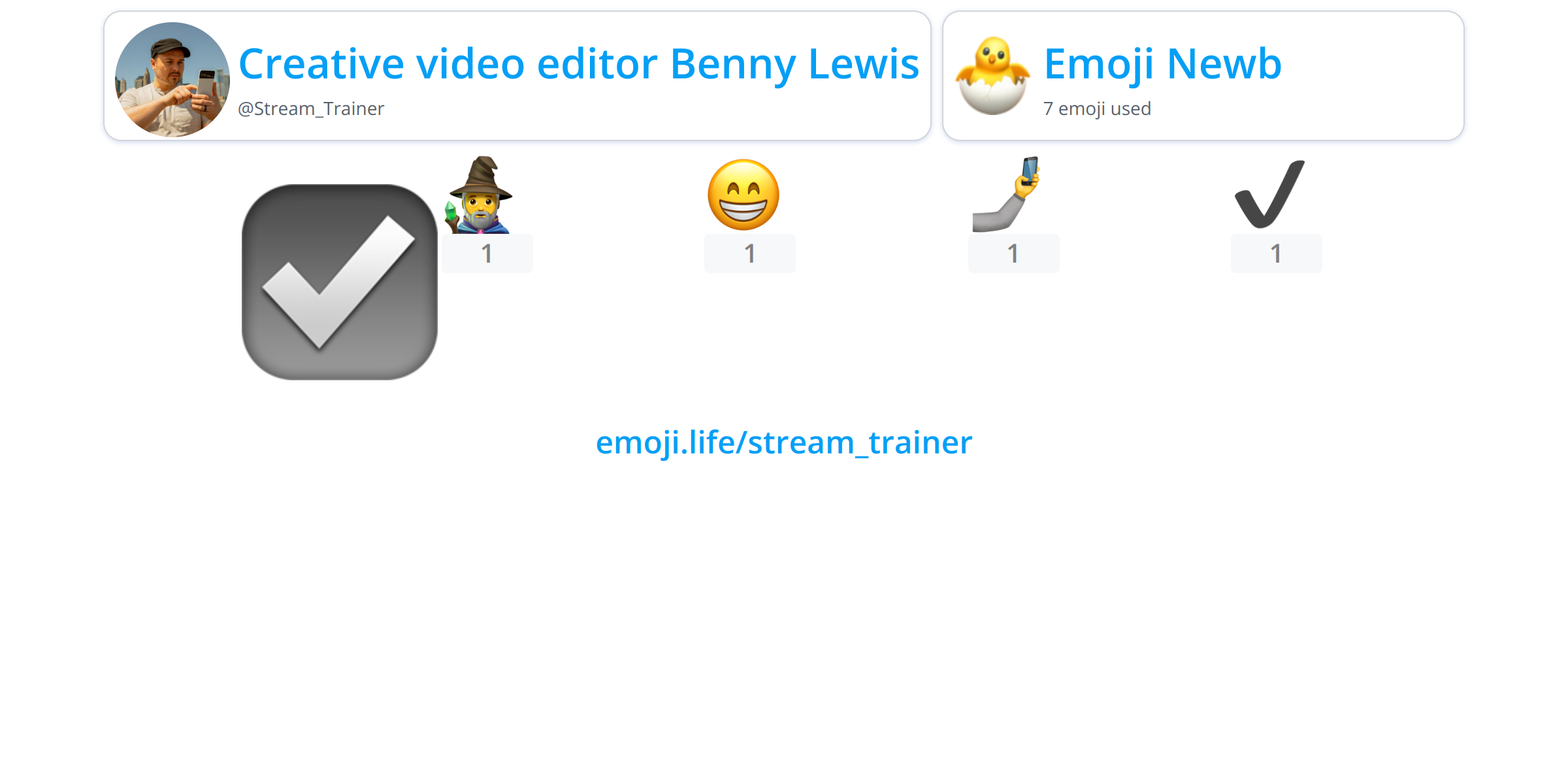 @Stream_Trainer - Emoji.Life