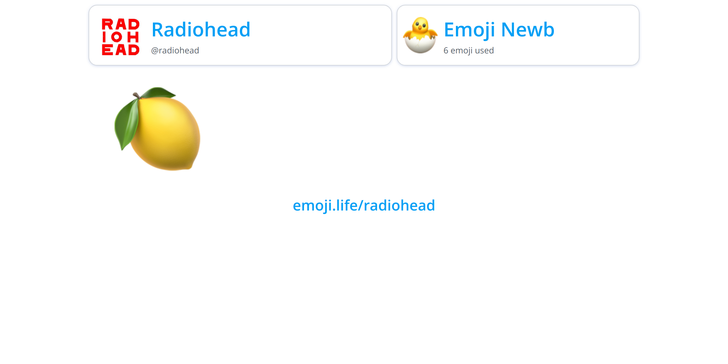 @radiohead - Emoji.Life