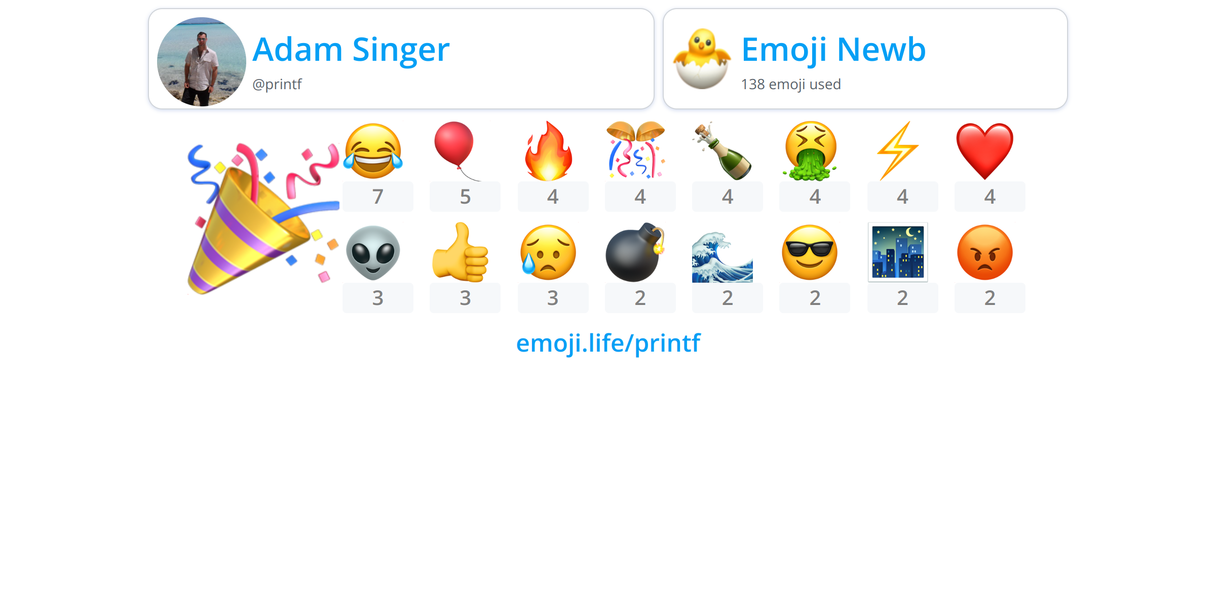 @printf - Emoji.Life