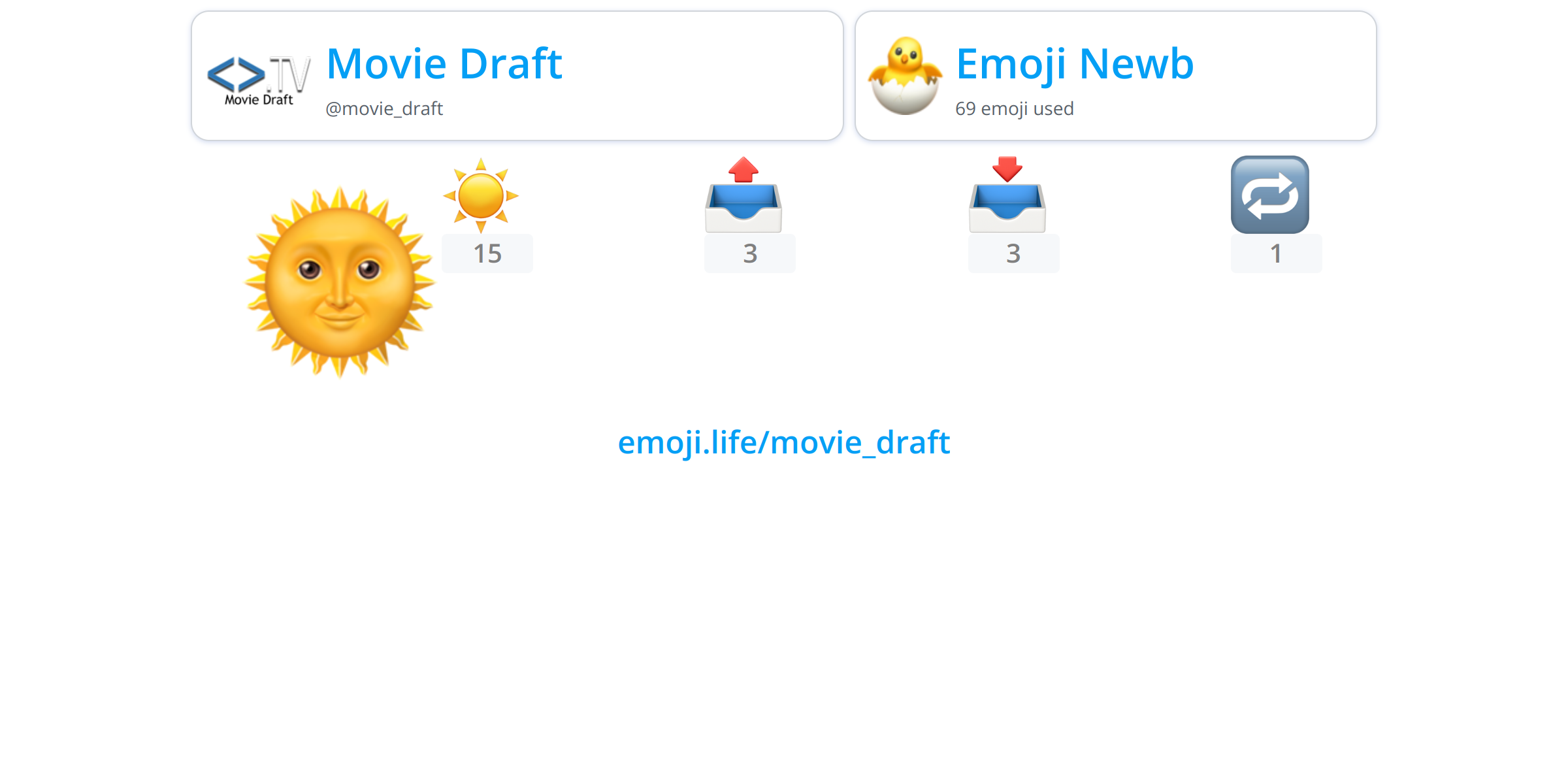 @movie_draft - Emoji.Life