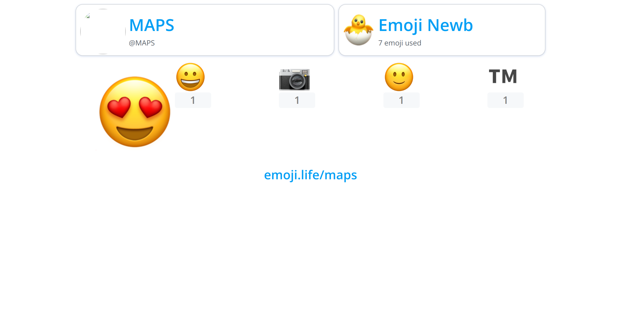 @MAPS - Emoji.Life