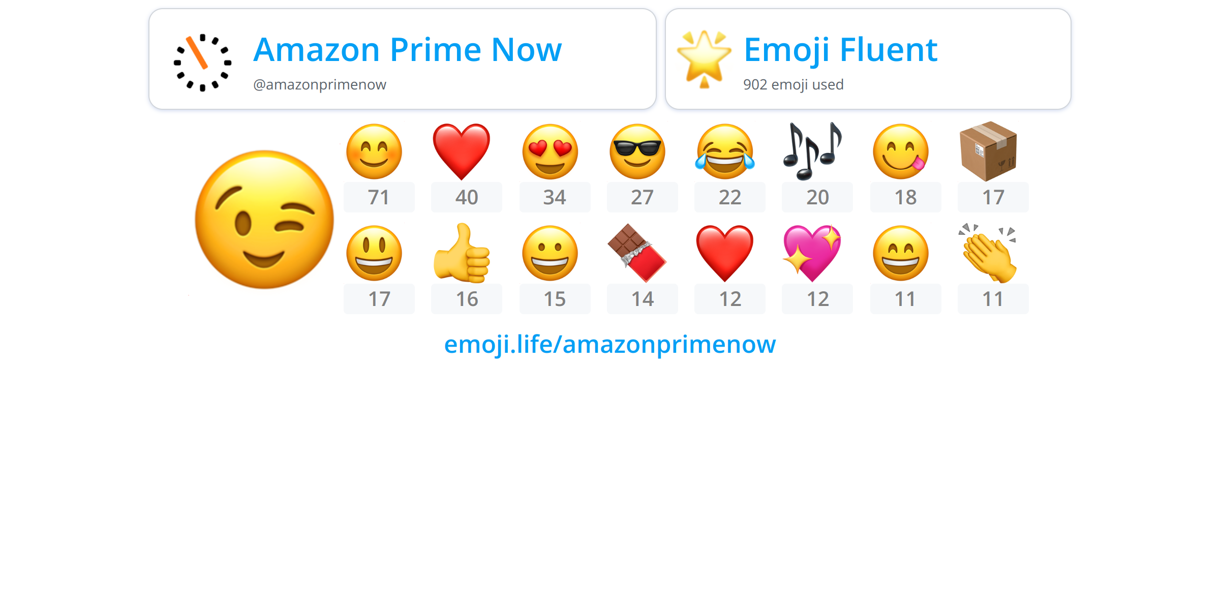 @amazonprimenow - Emoji.Life