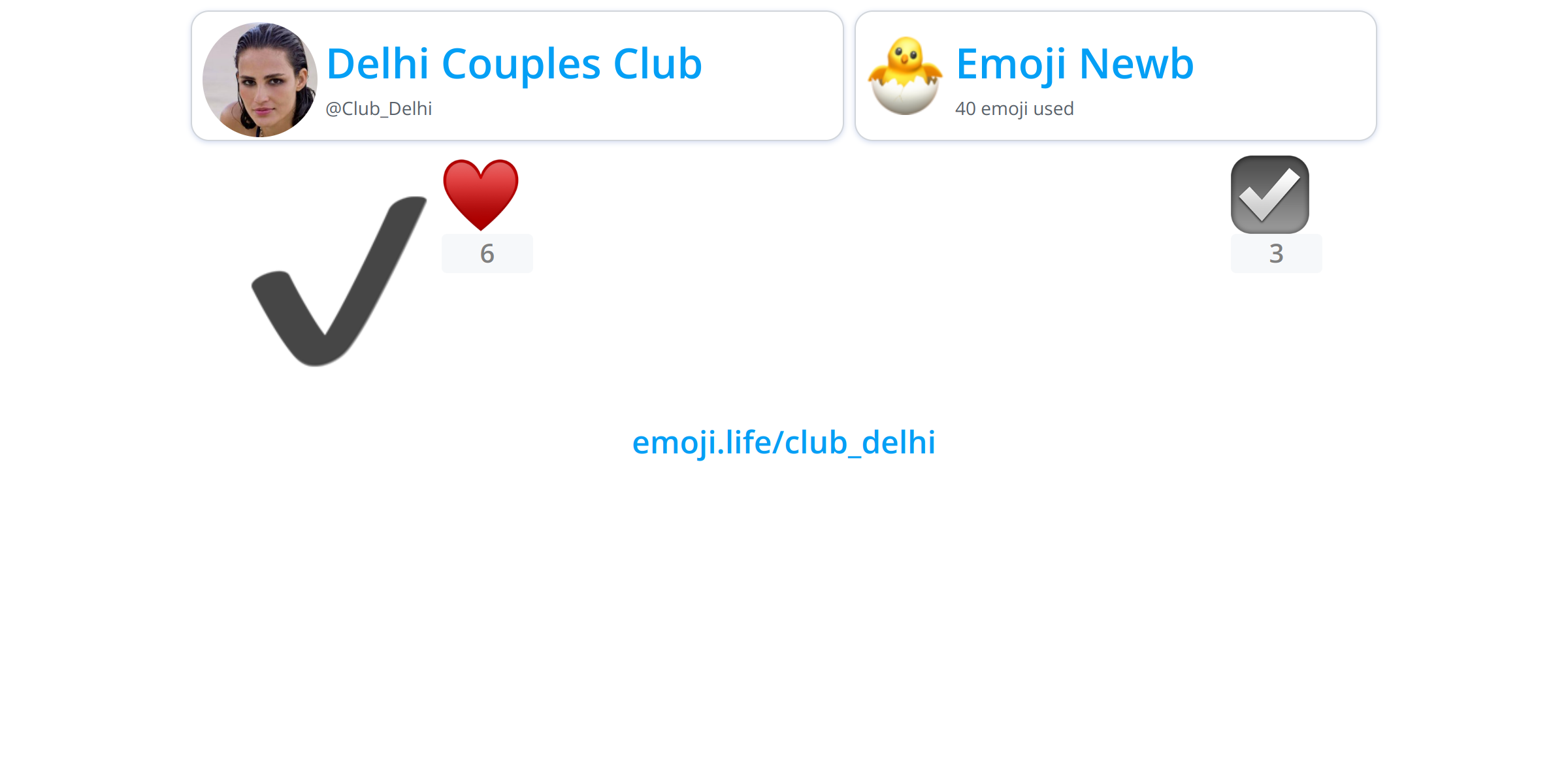@Club_Delhi - Emoji.Life