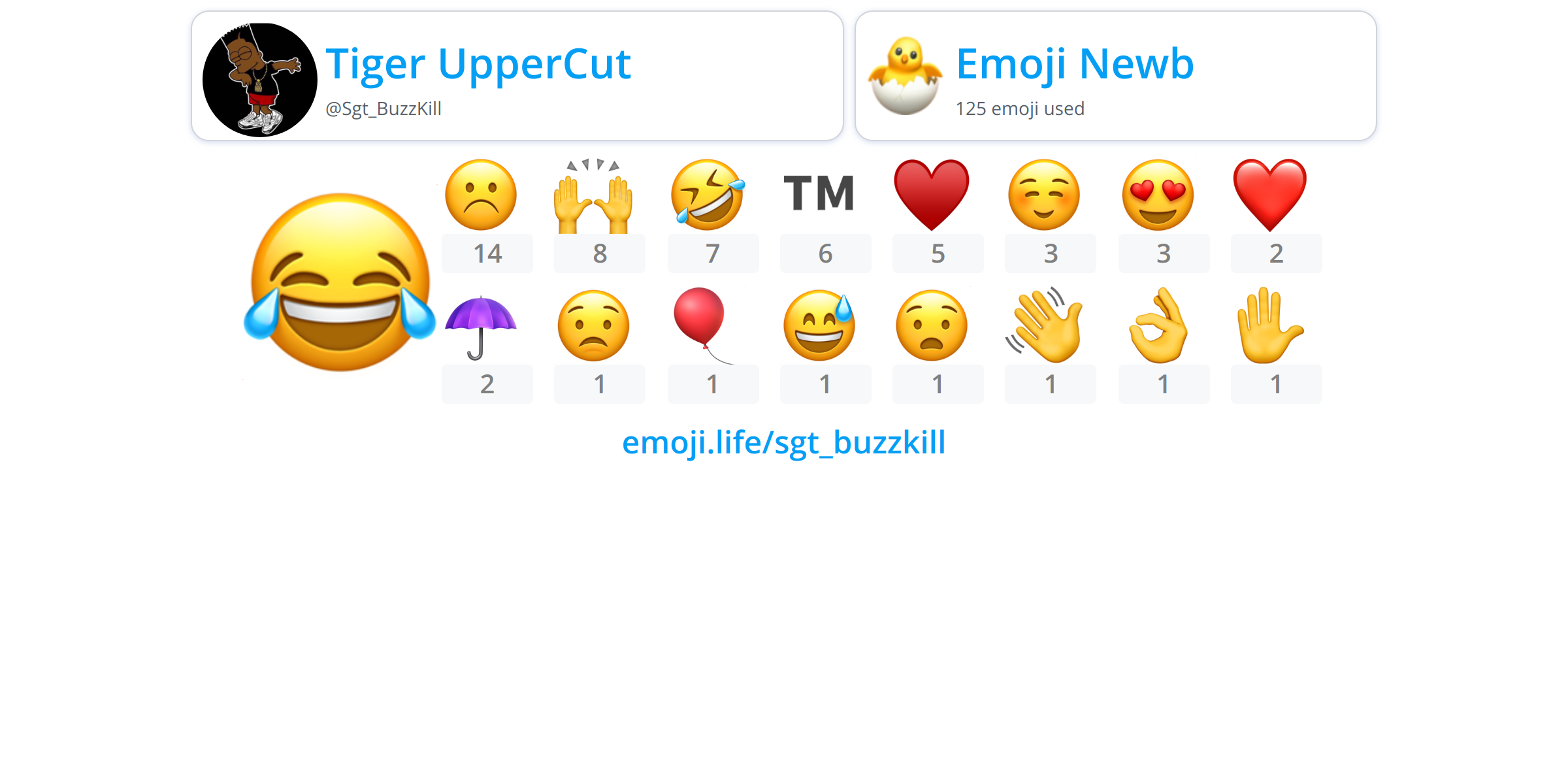  Sgt BuzzKill Emoji Life