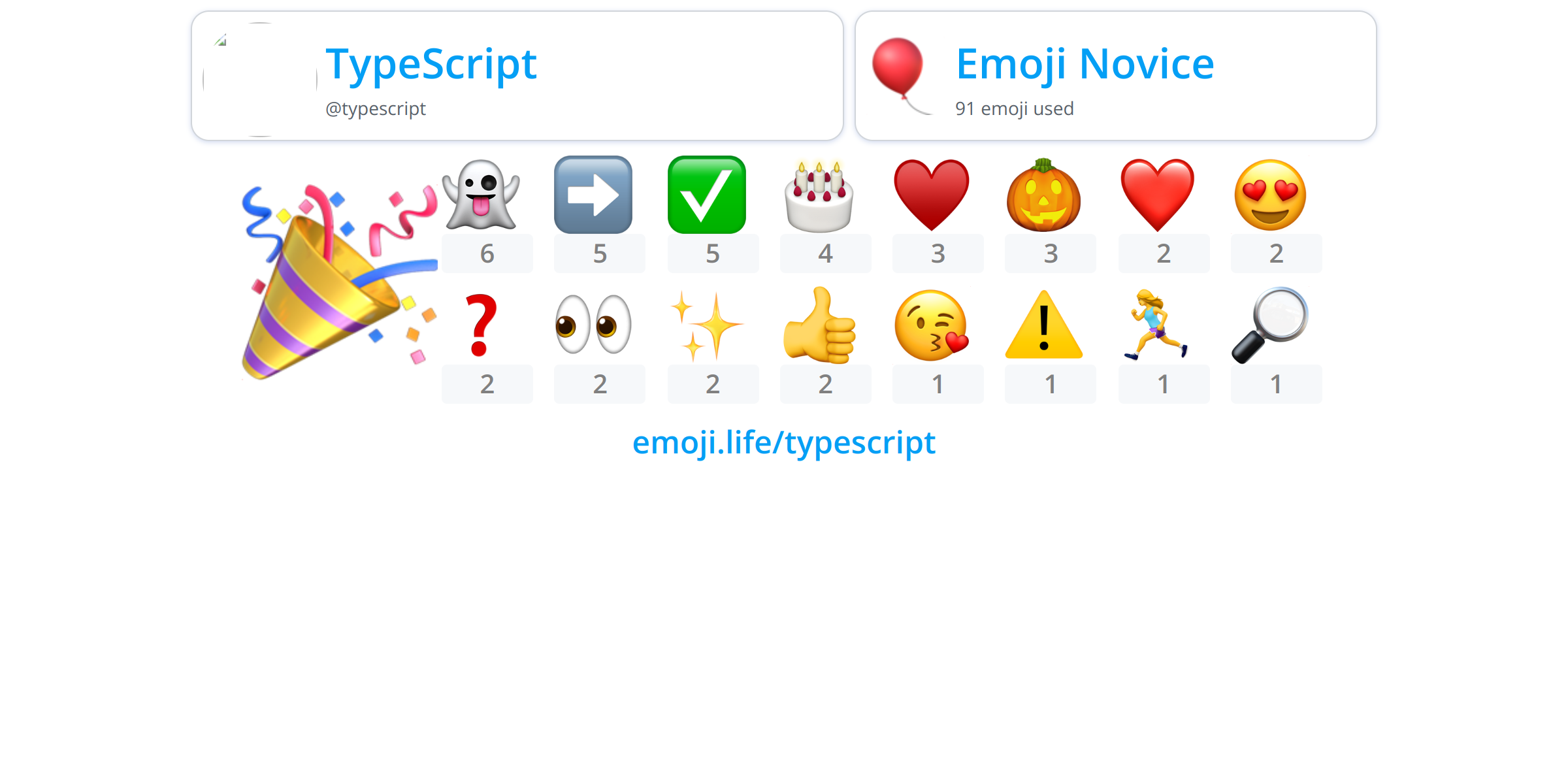 @typescript - Emoji.Life