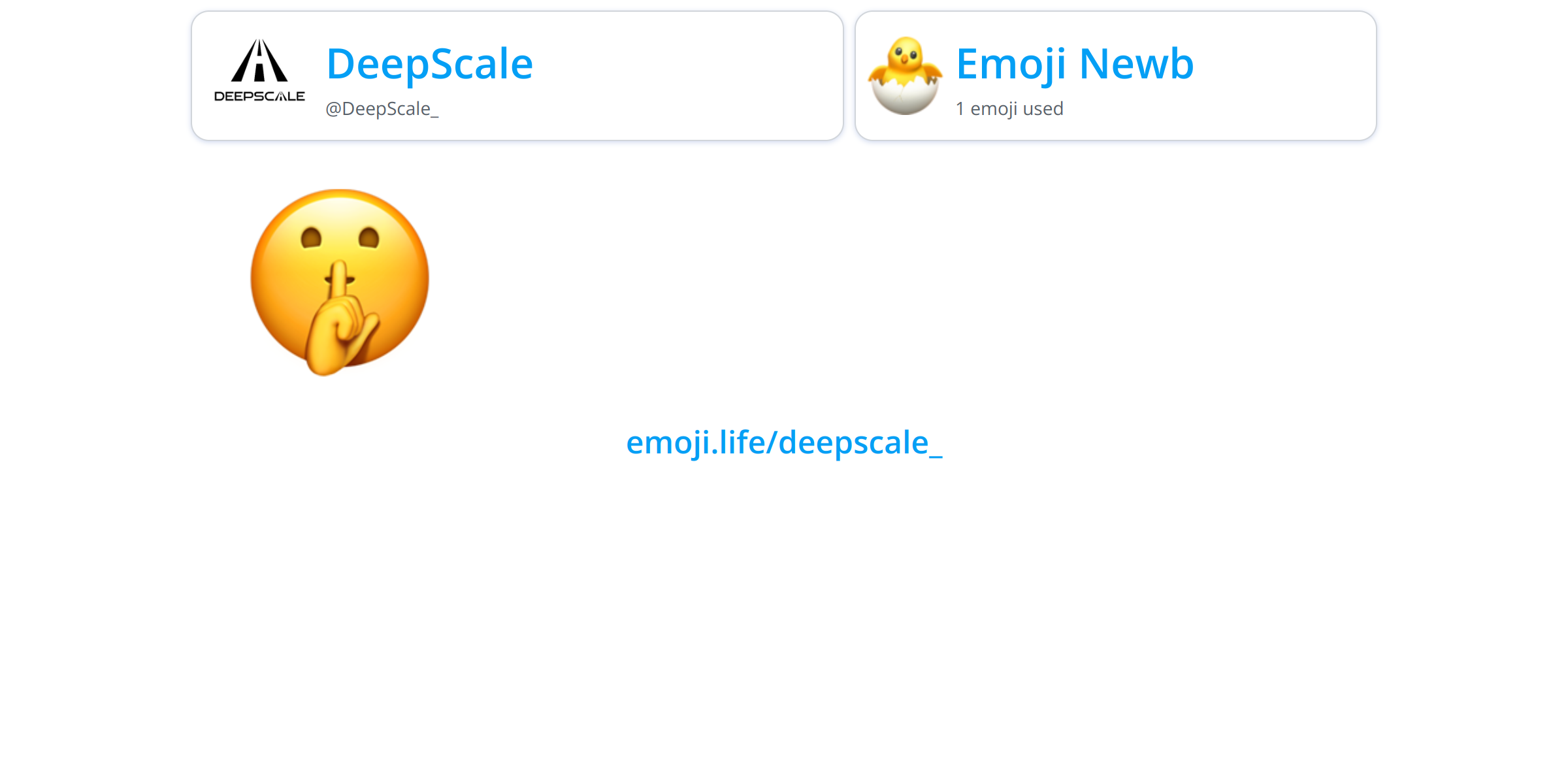 @DeepScale_ - Emoji.Life
