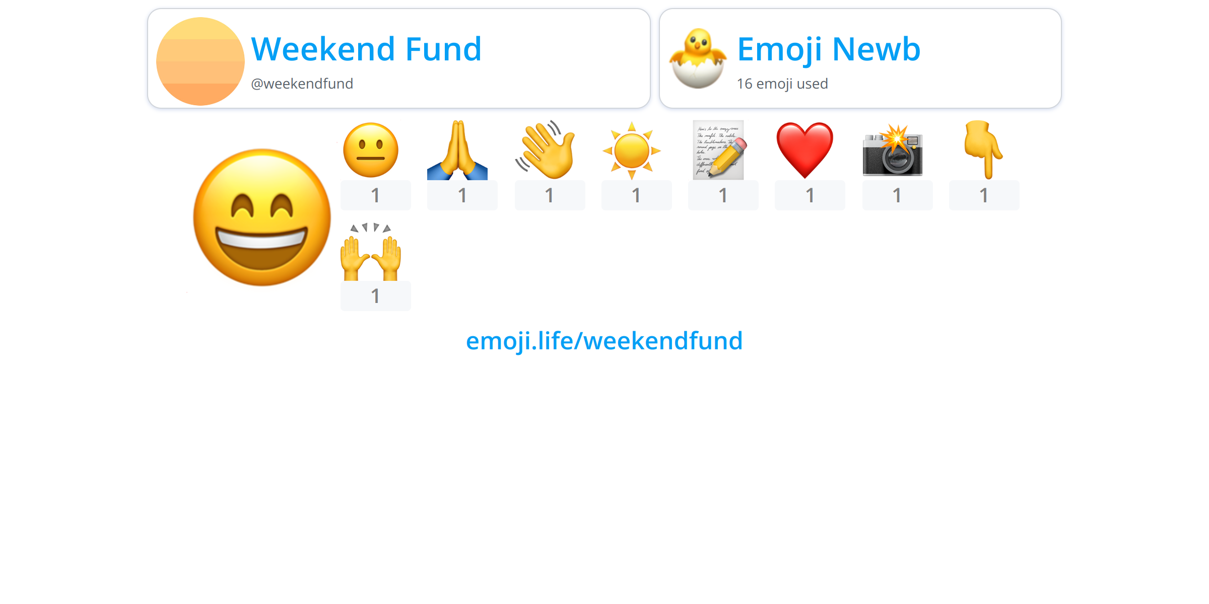 @weekendfund - Emoji.Life