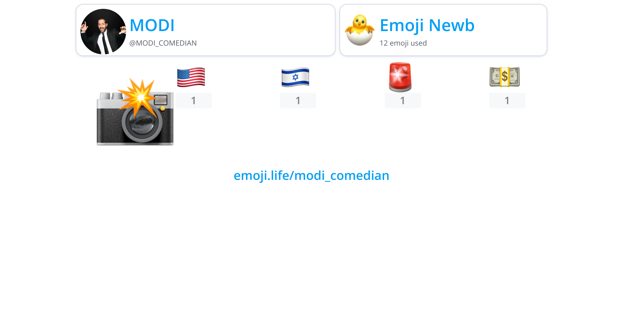 @MODI_COMEDIAN - Emoji.Life