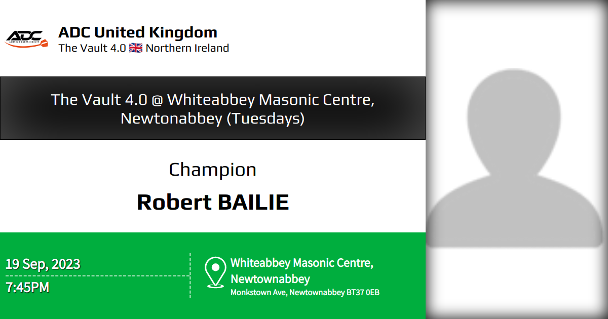 The Vault 4.0 @ Whiteabbey Masonic Centre, Newtonabbey (Tuesdays)