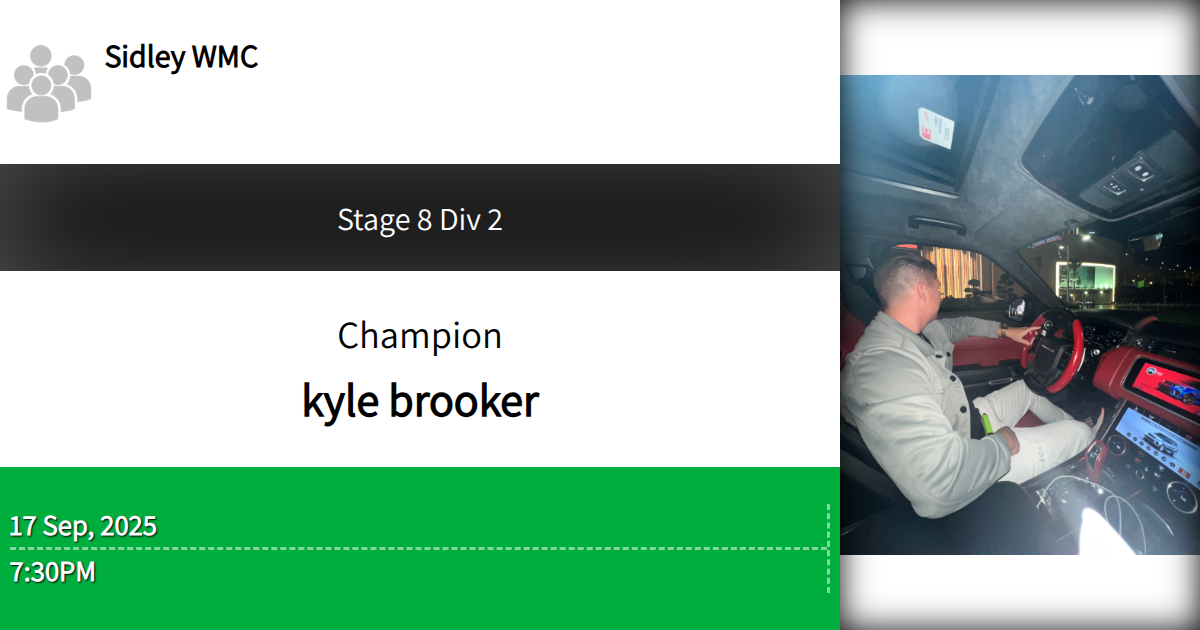 Stage 8 Div 2