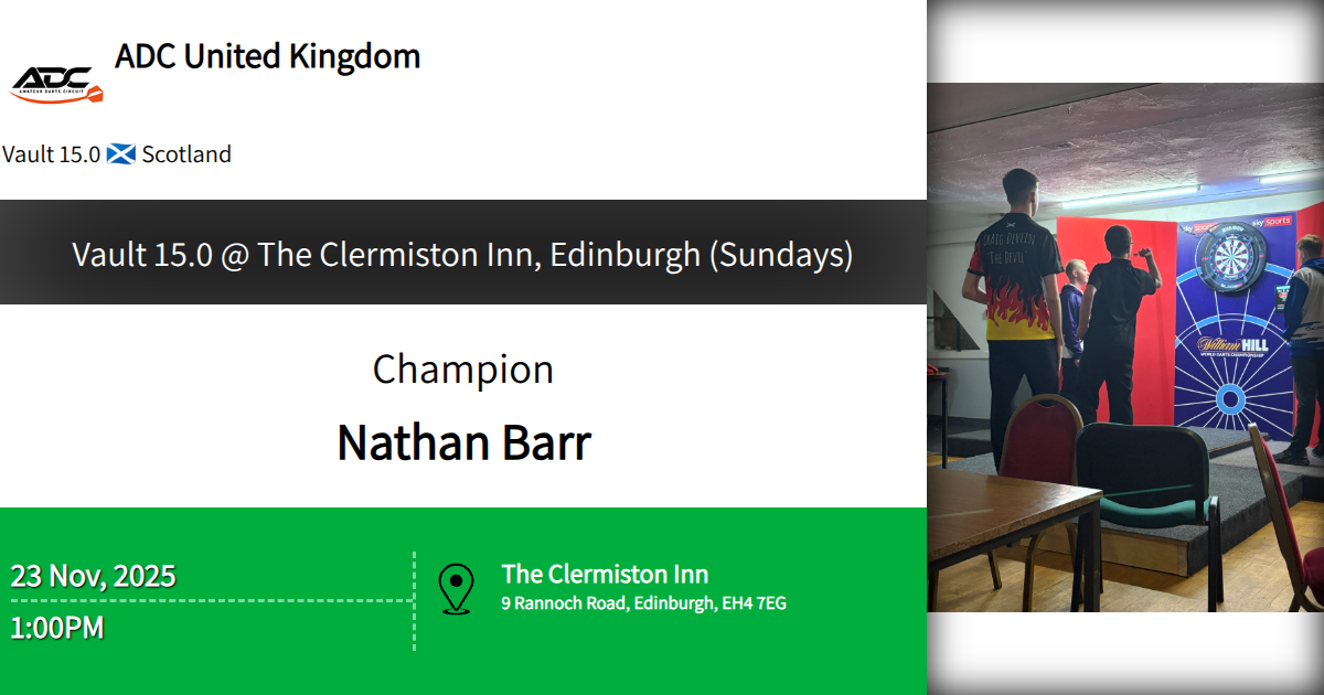 Vault 15.0 @ The Clermiston Inn, Edinburgh (Sundays)