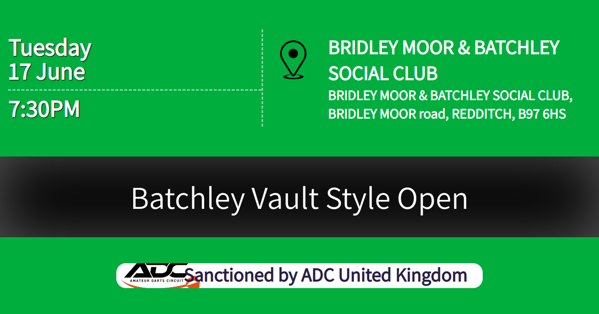 Batchley Vault Style Open