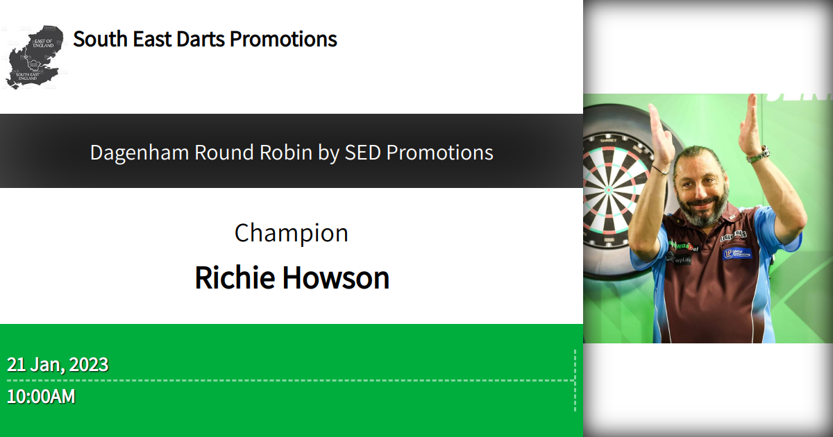 Dagenham Round Robin by SED Promotions