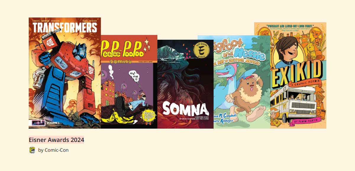 Eisner Awards 2024 | Booklisti