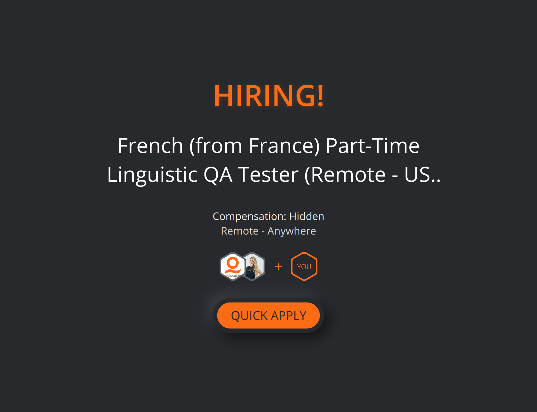 French (from France) Part-Time Linguistic QA Tester (Remote - US Based ...