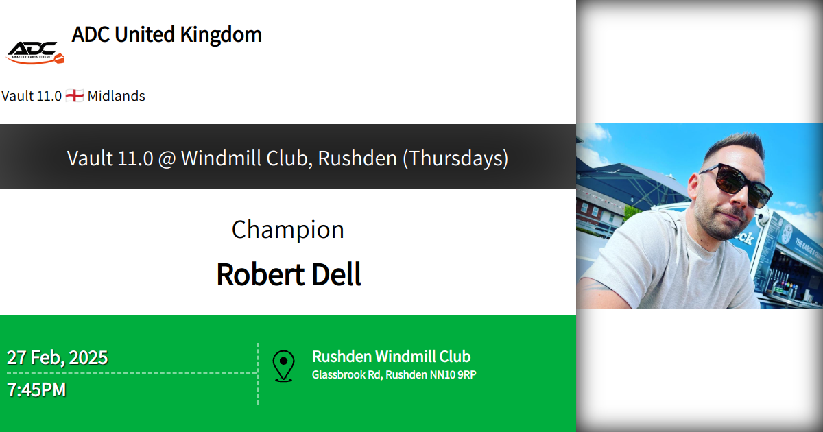 Vault 11.0 @ Windmill Club, Rushden (Thursdays)