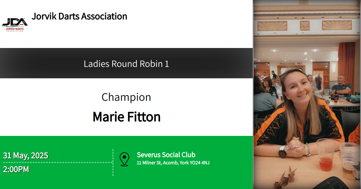 Ladies Round Robin 1