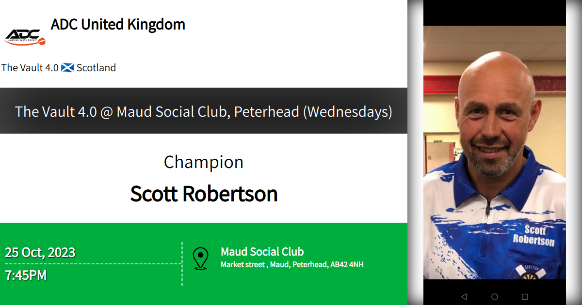 The Vault 4.0 @ Maud Social Club, Peterhead (Wednesdays)