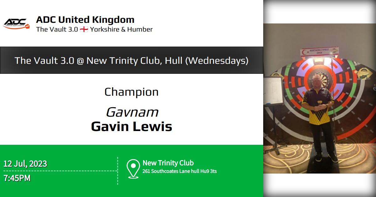 The Vault 3.0 @ New Trinity Club, Hull (Wednesdays)