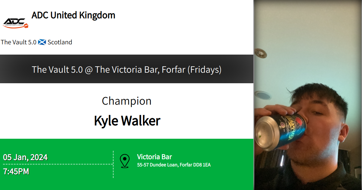 The Vault 5.0 @ The Victoria Bar, Forfar (Fridays)