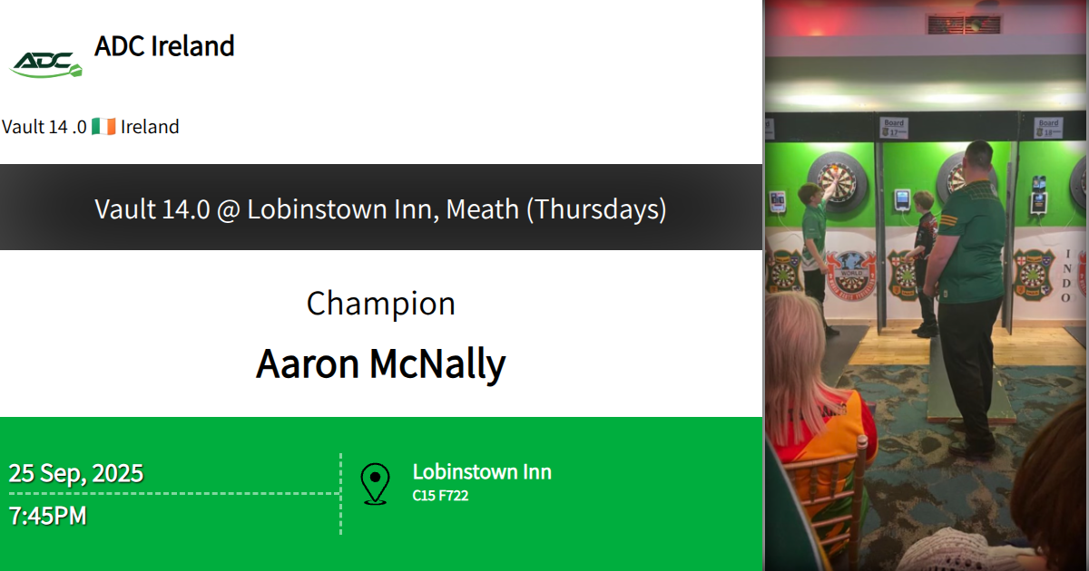 Vault 14.0 @ Lobinstown Inn, Meath (Thursdays)