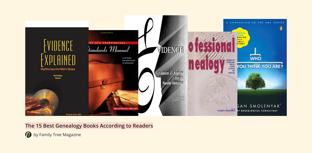 The 15 Best Genealogy Books According to Readers | Booklisti