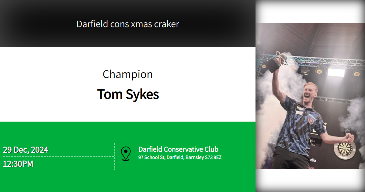 Darfield cons xmas craker
