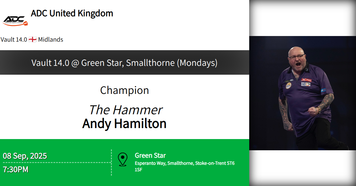Vault 14.0 @ Green Star, Smallthorne (Mondays)