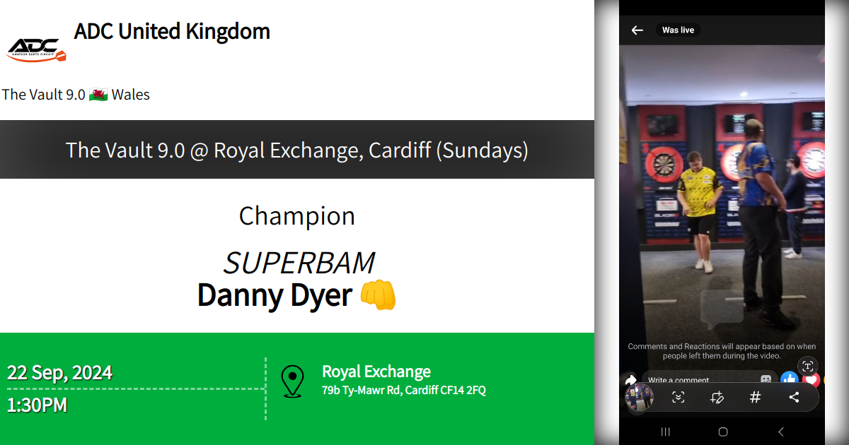 The Vault 9.0 @ Royal Exchange, Cardiff (Sundays)