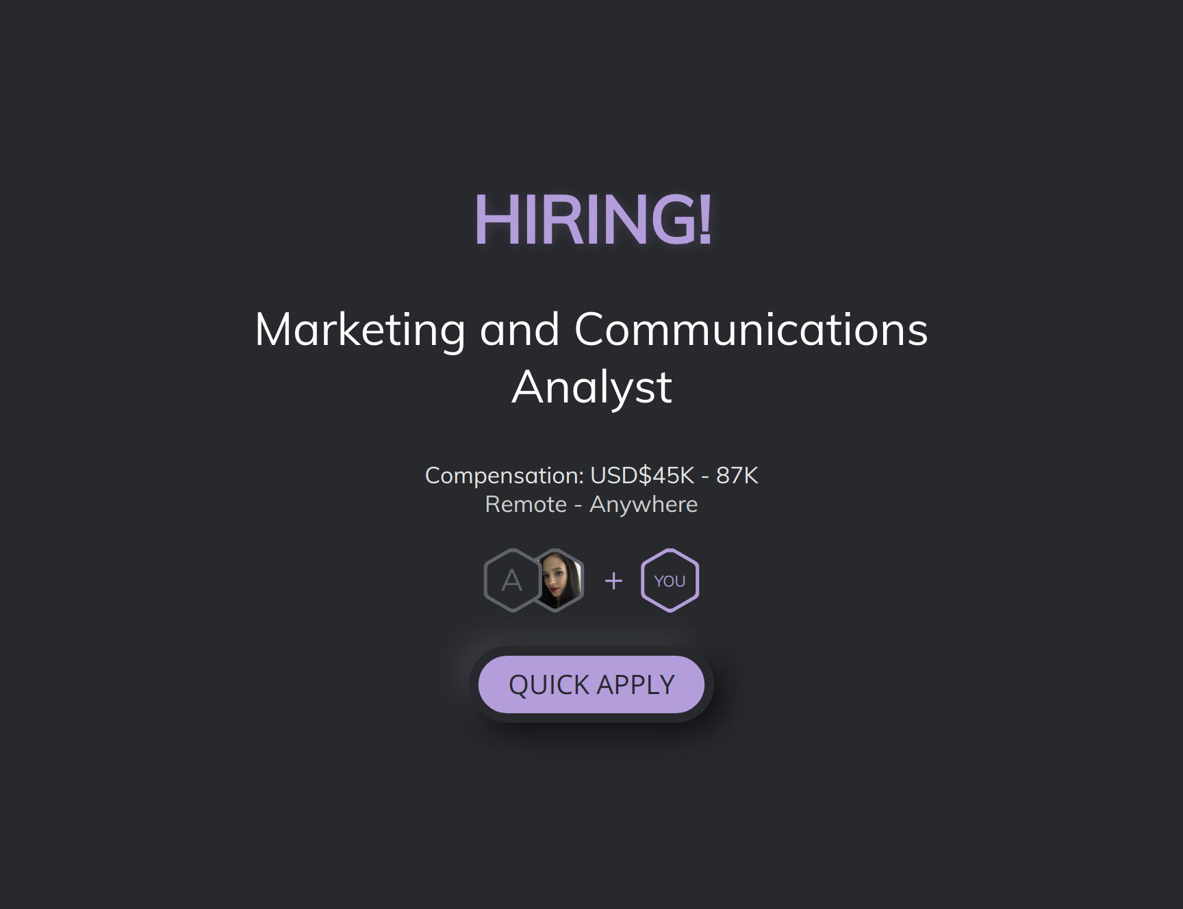 Marketing and Communications Analyst at Arcus | Torre