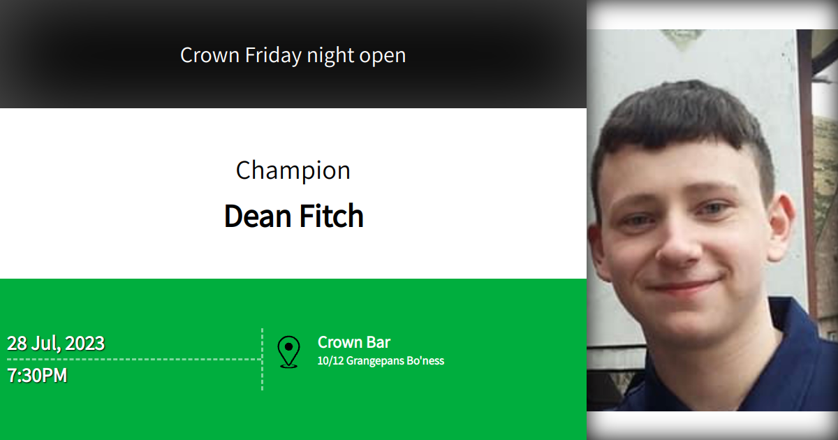 Crown Friday night open
