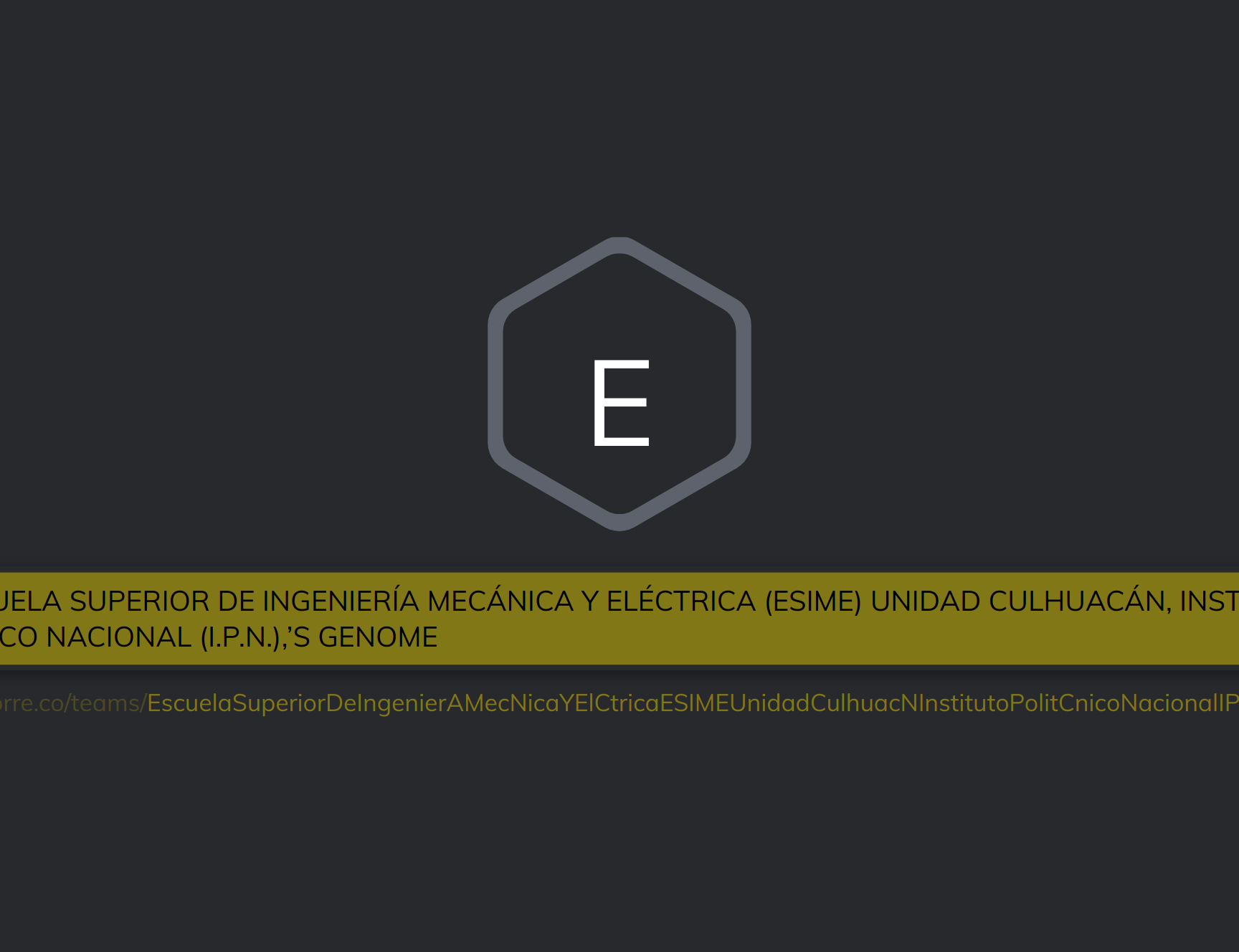 Escuela Superior de Ingeniería Mecánica y Eléctrica (ESIME) Unidad ...