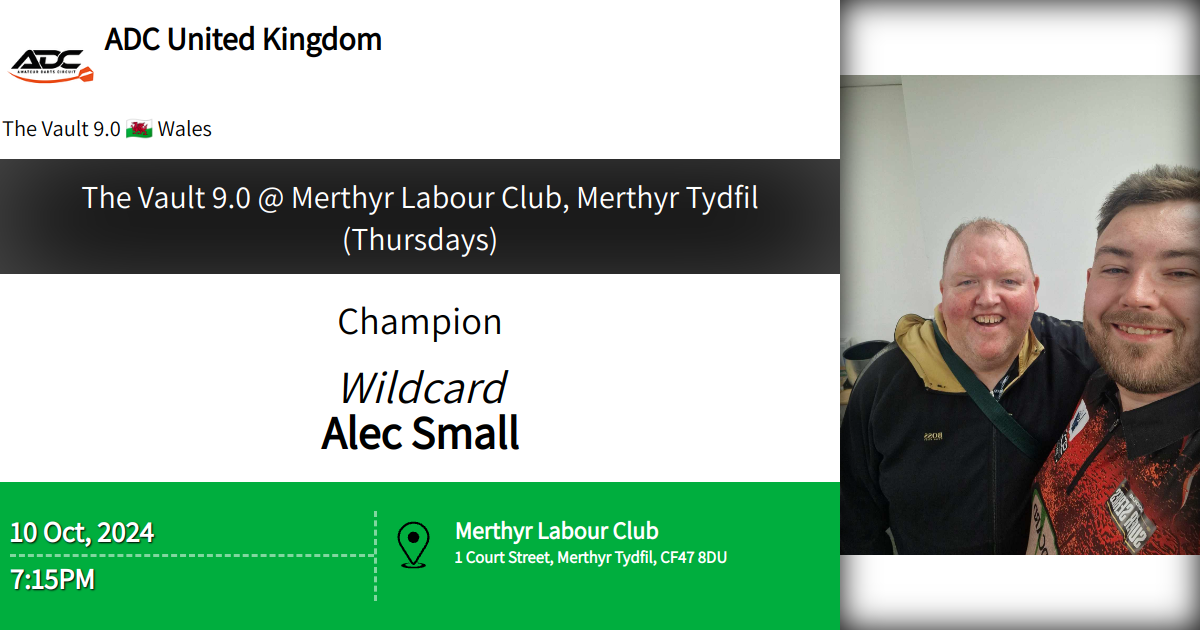 The Vault 9.0 @ Merthyr Labour Club, Merthyr Tydfil (Thursdays)