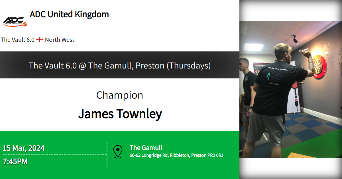 The Vault 6.0 @ The Gamull, Preston (Thursdays)