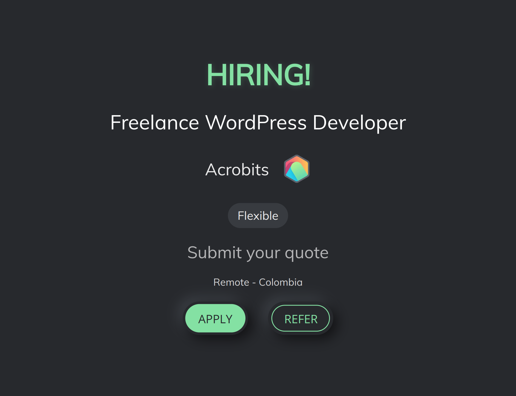 Freelance WordPress Developer at Acrobits | Torre