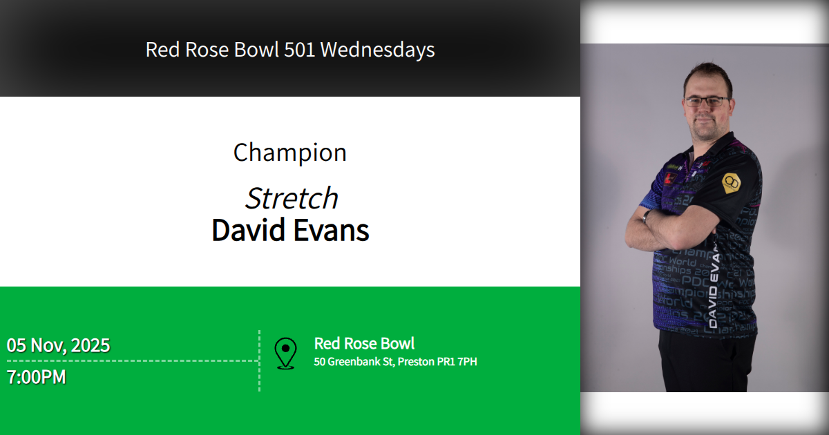 Red Rose Bowl 501 Wednesdays