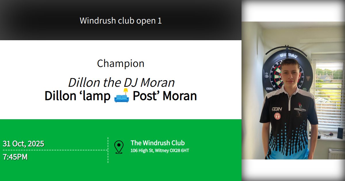 Windrush club open 1