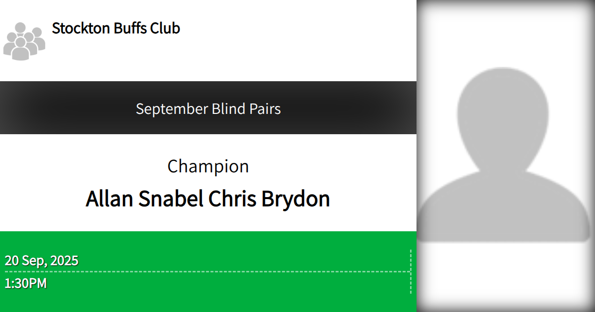 September Blind Pairs