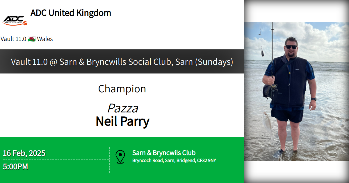 Vault 11.0 @ Sarn & Bryncwills Social Club, Sarn (Sundays)